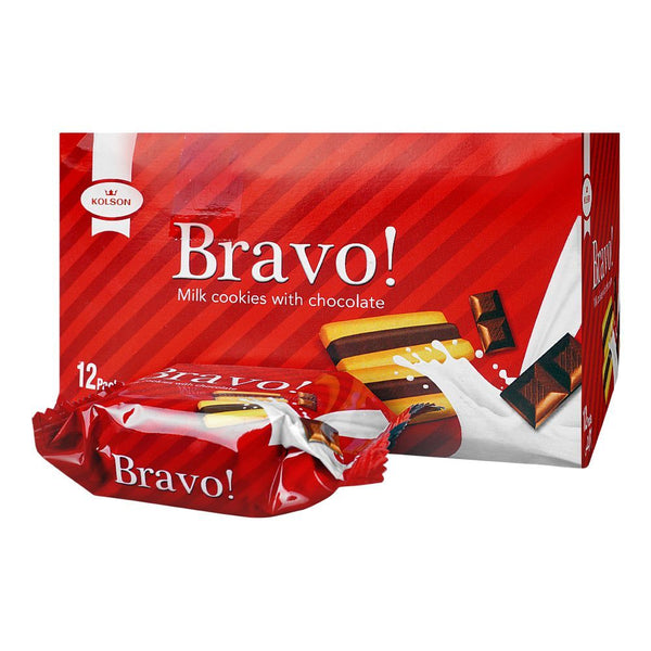 Kolson - Bravo Milk Cookies With Chocolate Biscuits – Snacks Wala